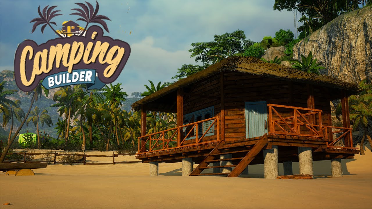 Starting Our Island Campground - Camping Builder Simulator - YouTube