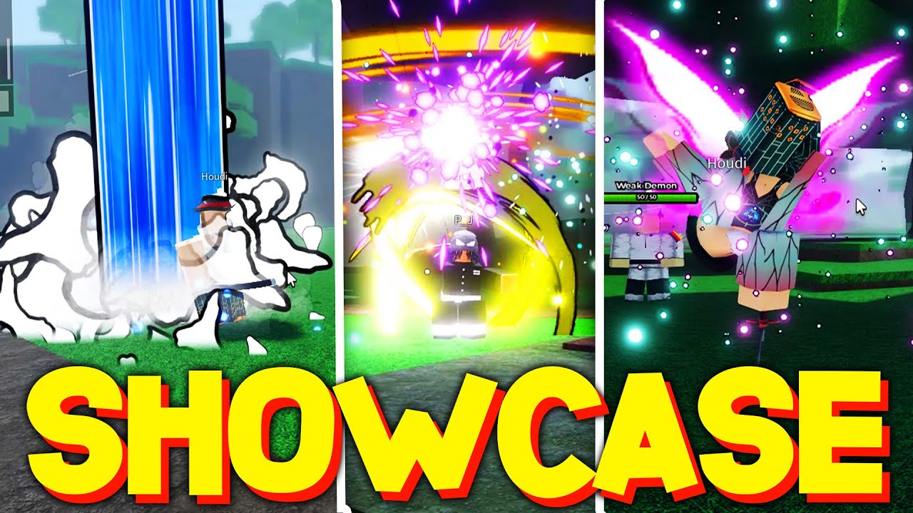 ALL BREATHING STYLES SHOWCASED in WEAK LEGACY 2! ROBLOX - YouTube