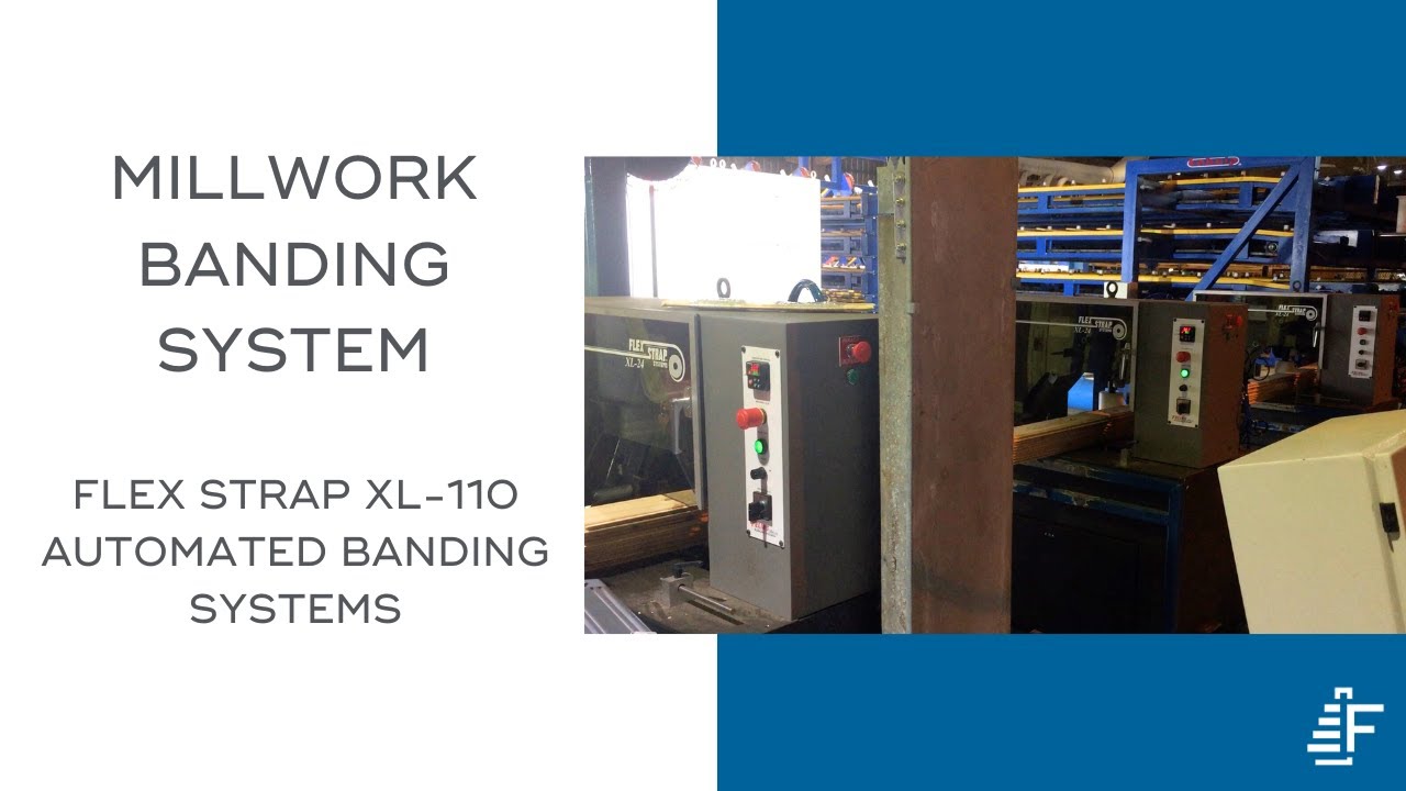 Lumber & Millwork Bundling Flex Strap XL-110 Stretch Film Banding ...