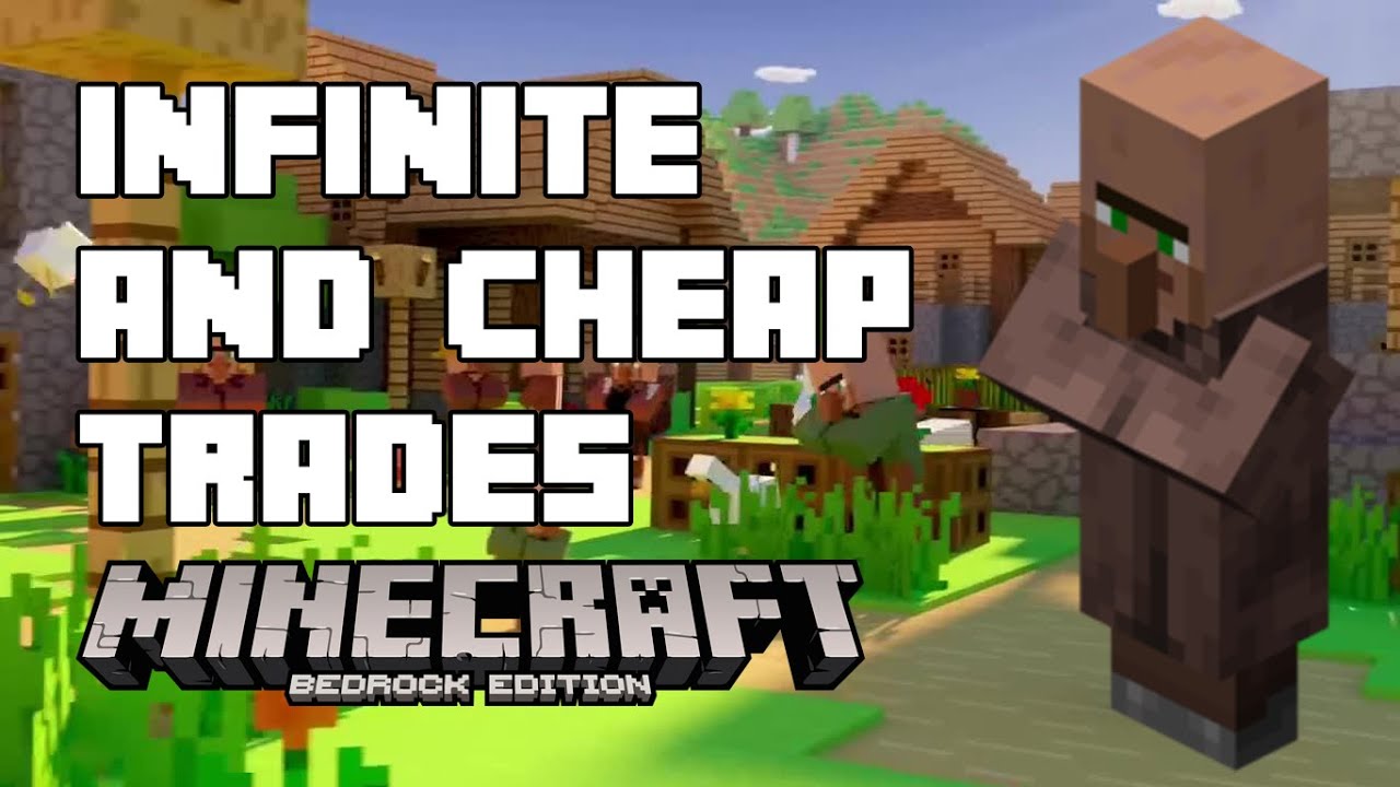 HOW TO TRADE WITH VILLAGERS INFINITELY AND CHEAP! Addon Review - YouTube