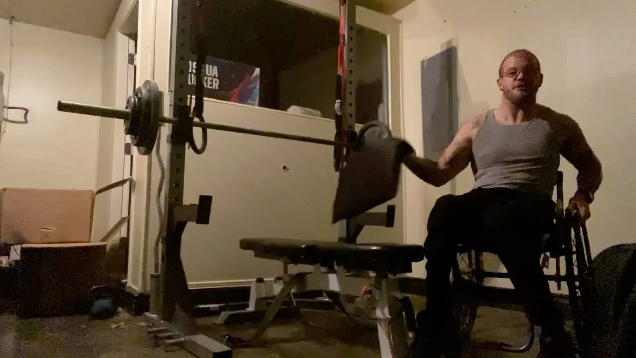 Paraplegic explains how he adapts to working out Vlog#40 - YouTube