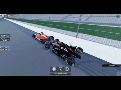 Another video of IndyCar Roblox game - YouTube