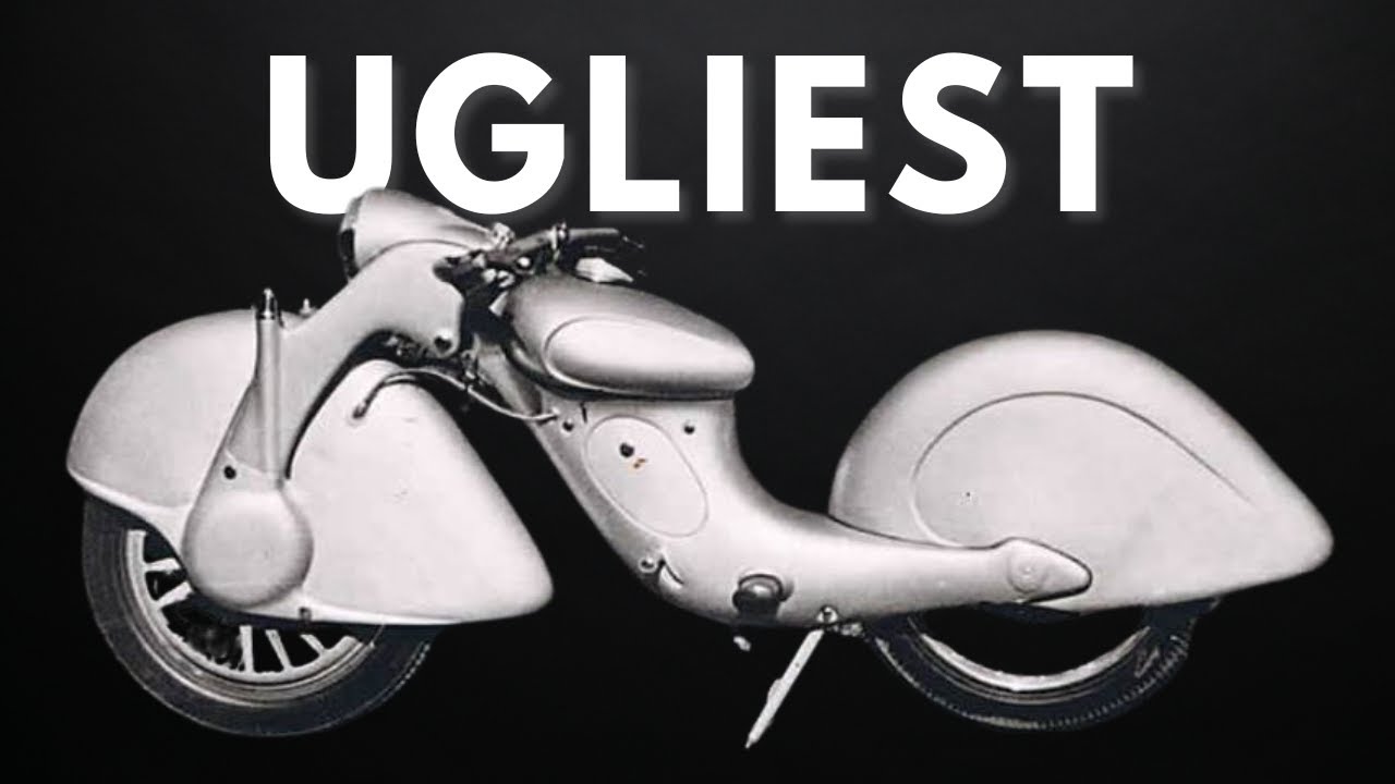 10 Vintage Motorcycles So UGLY, They're Unforgettable! - YouTube