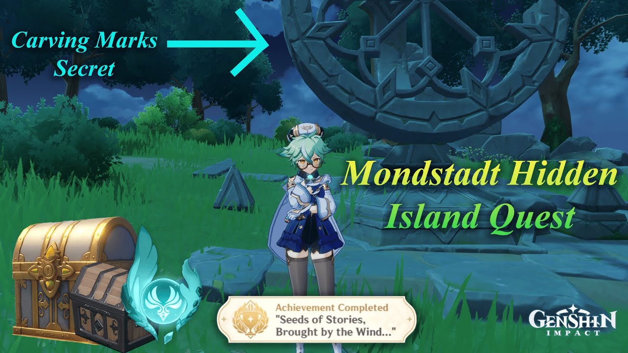 Mondstadt Hidden Island - Time and Wind World Quest Guide [Genshin ...