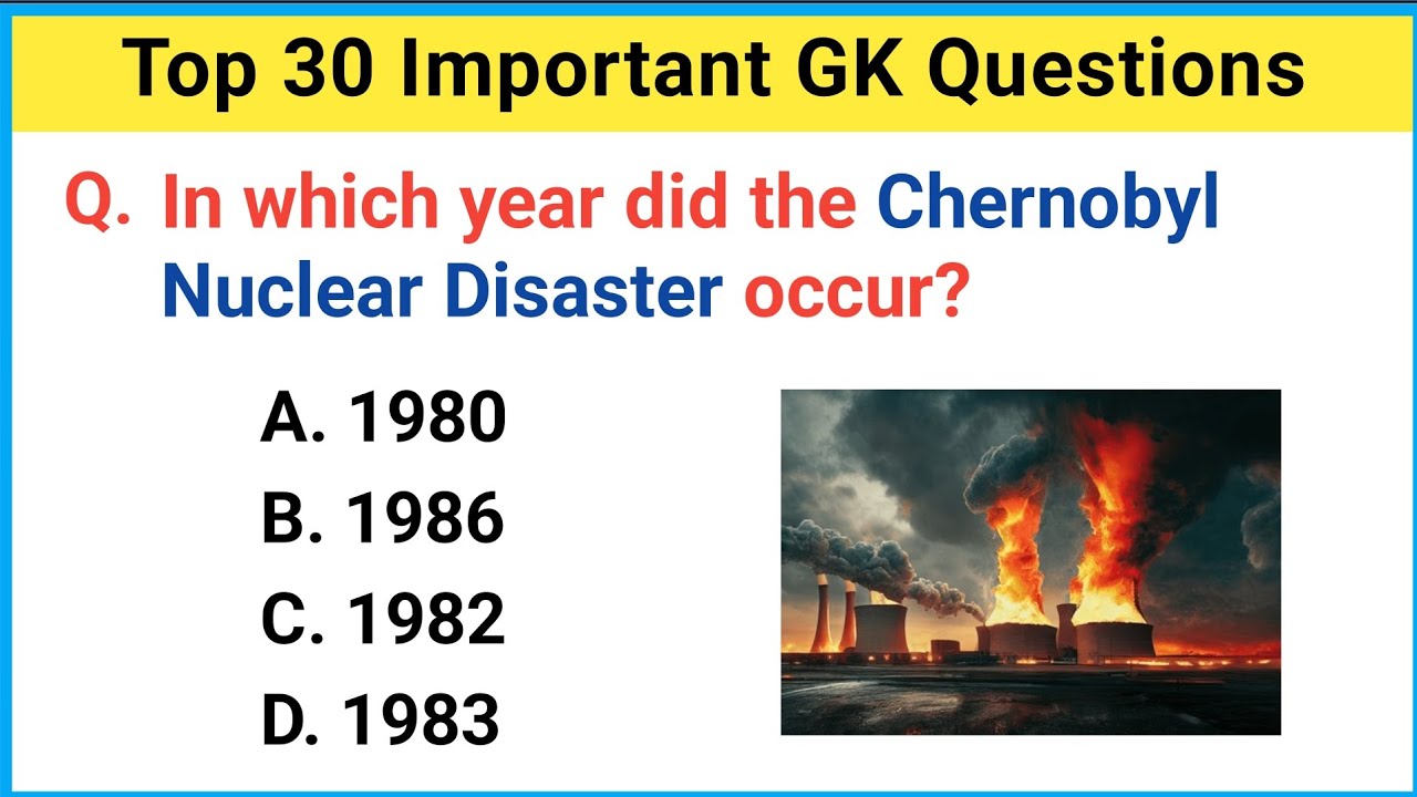 Top 30 Important GK Questions and Answers | GK Questions & Answers ...