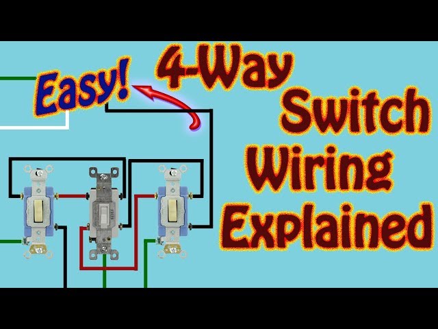 3 And 4 Way Switch Wiring