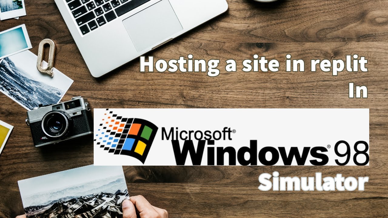 We Hosted a site in win 89 simulator with replit - YouTube