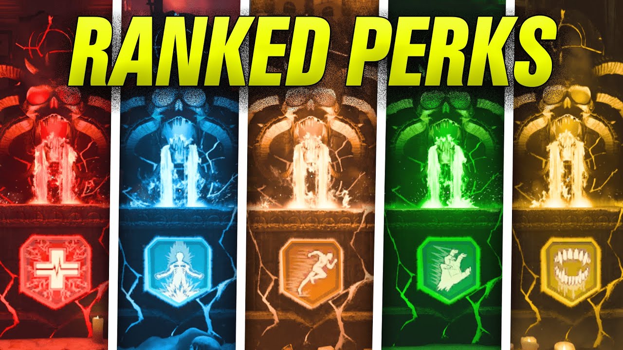 Vanguard Zombies: RANKING EVERY PERK FROM BEST TO WORST! - YouTube