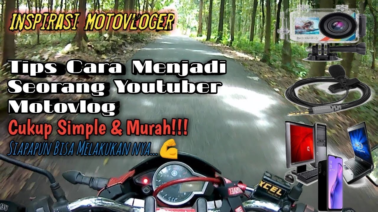 Perlengkapan Motovlog Pemula - YouTube