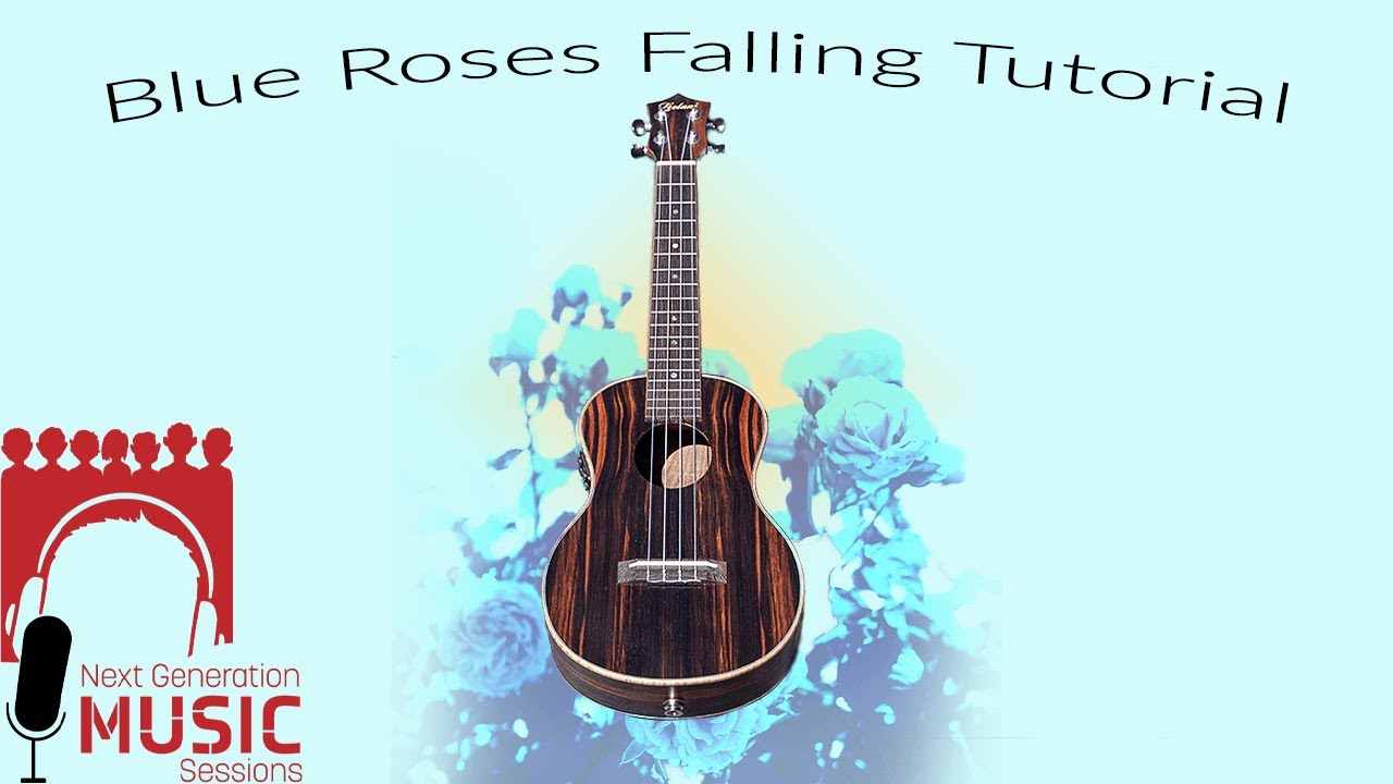 Blue Roses Falling Tutorial Pt. 1 - YouTube