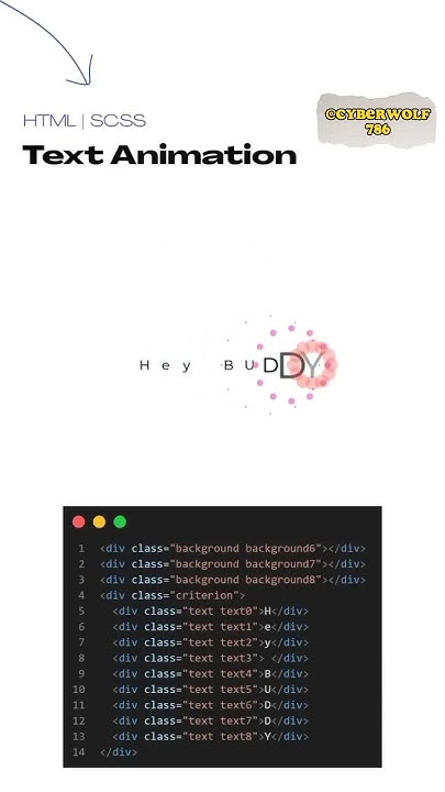 Text Animation Of Html Css 🔥👑🔱🔥🖤💯 Programming Python Shorts Coding Cyberwolf Youtube
