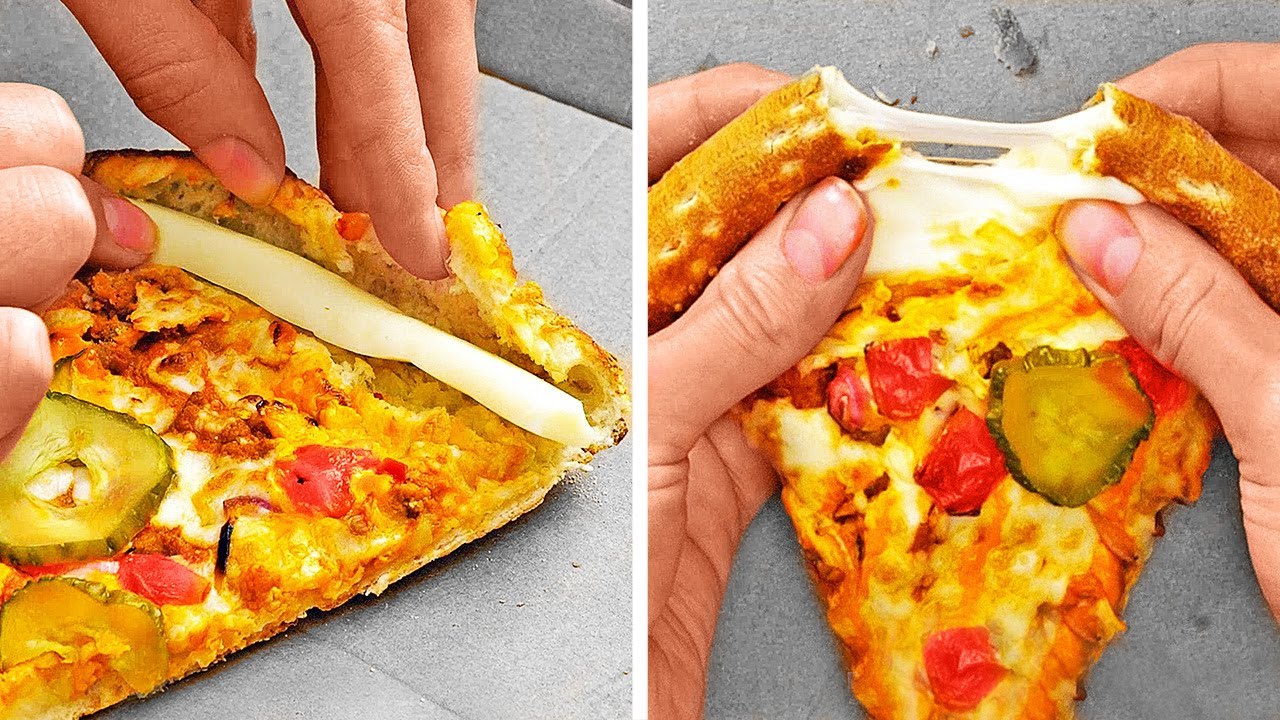 DELICIOUS FAST FOOD HACKS || Recipes You Can Make In 5 Minutes - YouTube