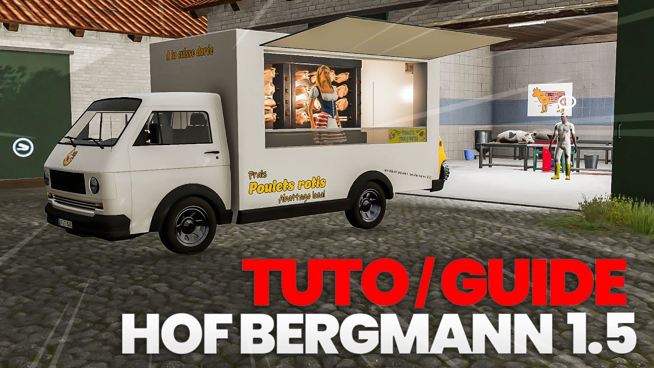 HOF BERGMANN 1.5 FS22 : GUIDE des NOUVEAUTÉS - YouTube