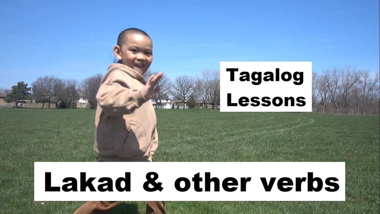 3. Lakad / Walk & other verbs (One-minute Tagalog Lesson) - YouTube