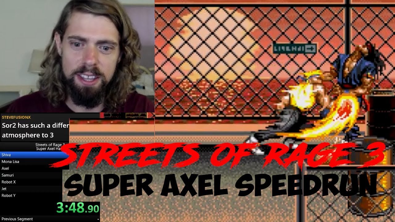 Streets of Rage 3 Super Axel speedrun 33:14 - YouTube