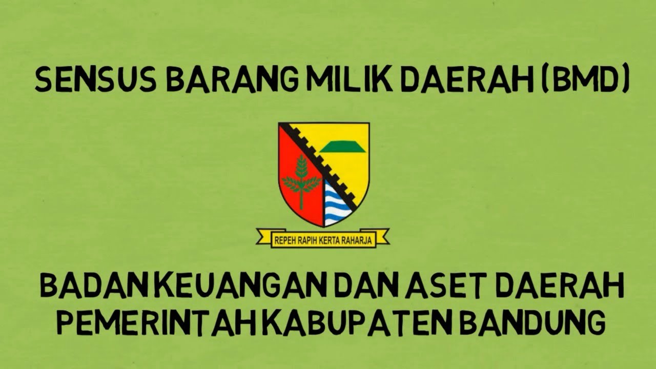 Sensus BMD Tahun 2023 Pemkab Bandung - YouTube