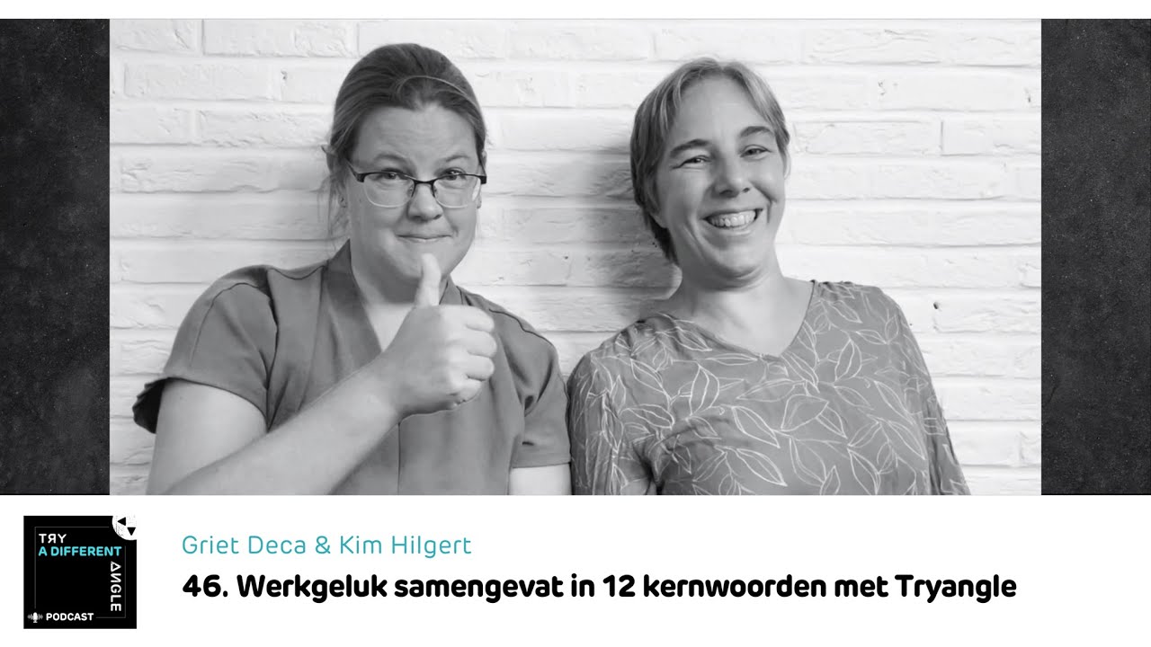 Try a Different Angle Podcast - #46. Werkgeluk samengevat in 12 ...
