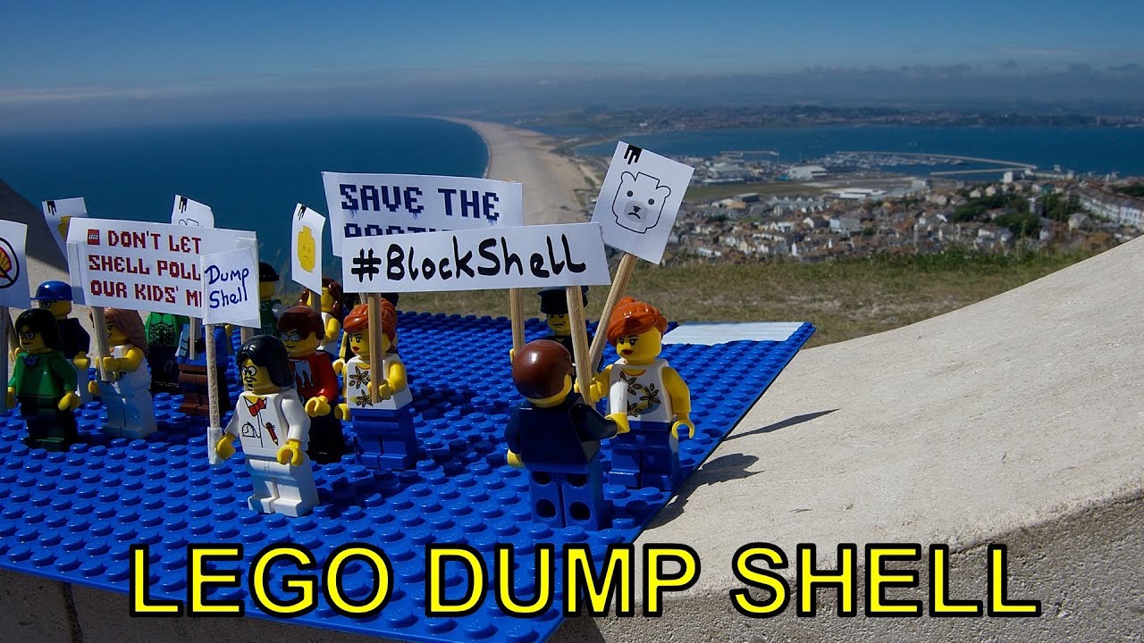 West Dorset say Lego Block Shell - YouTube