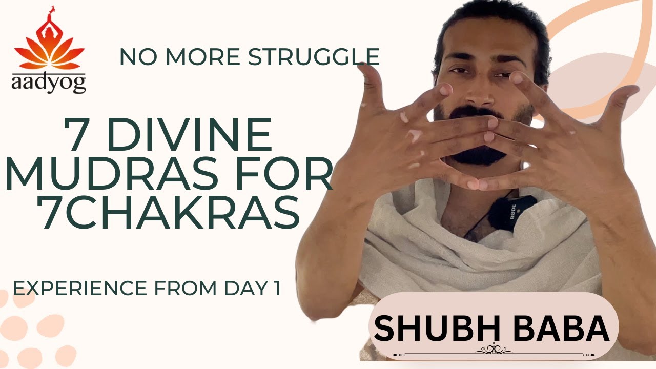 7 Powerful mudras for chakras Power of mudras - YouTube