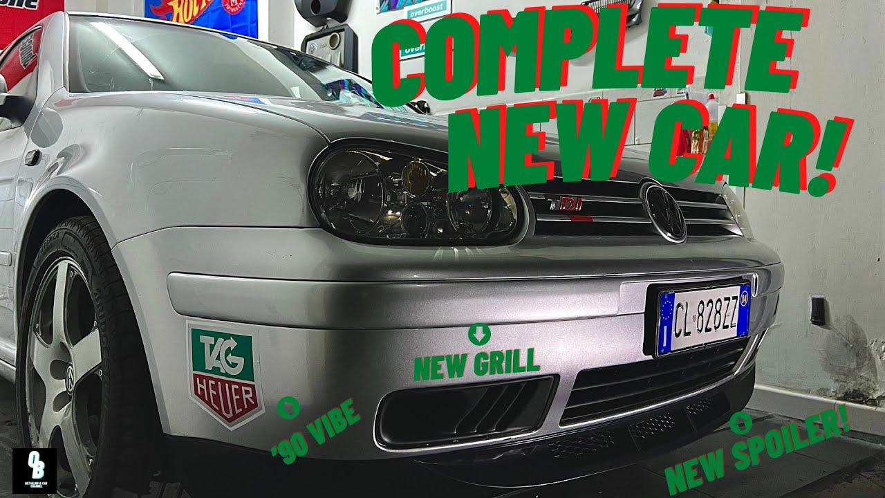 INSTALLO IL NUOVO SPOILER PER LA MIA MK4! Mk4 Build Series 2.0 Ep 7 ...