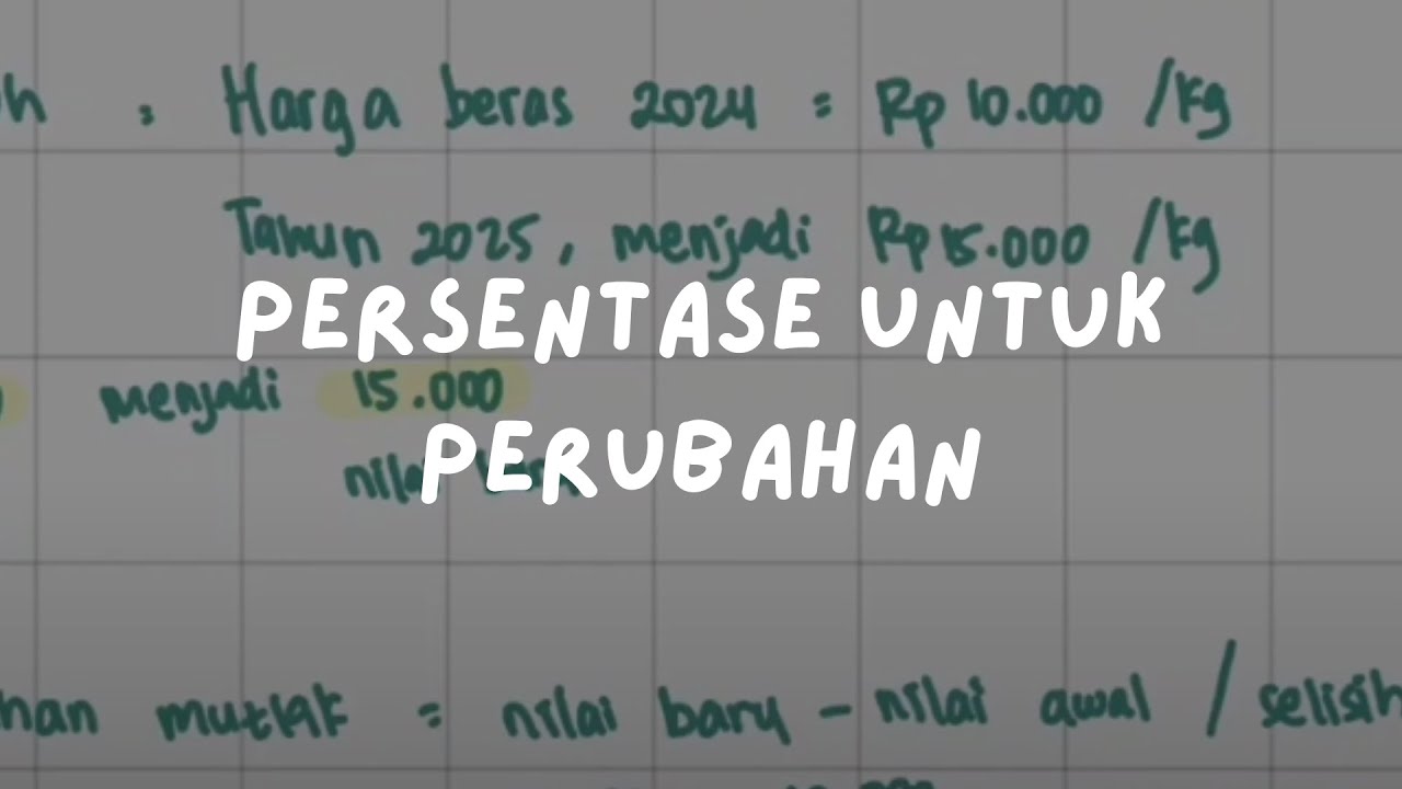 🦿 Langkah 012: Persentase untuk Perubahan | Fundamental Logika - YouTube