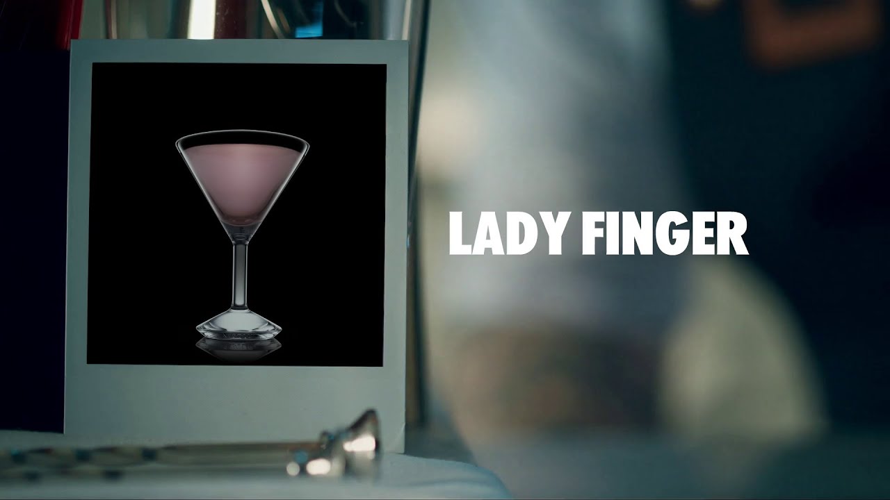 LADY FINGER DRINK RECIPE - HOW TO MIX - YouTube