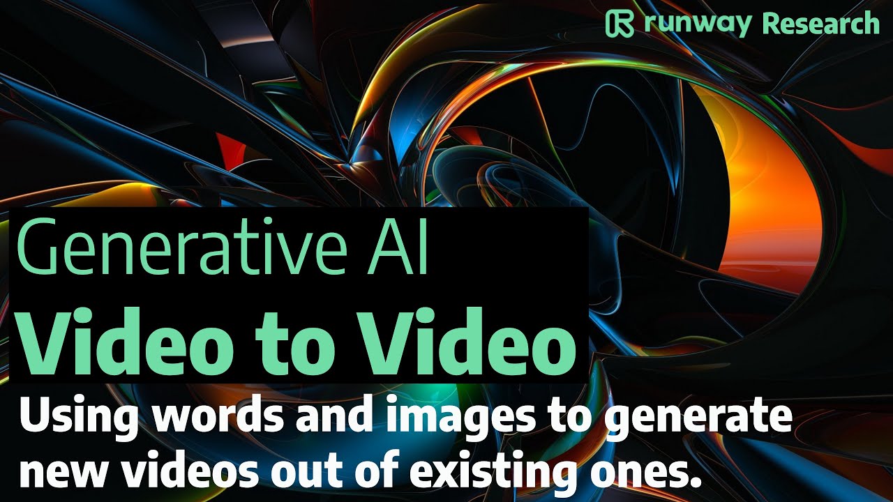 Video to Video Creation with GEN-1 AI Model and the power of Generative ...