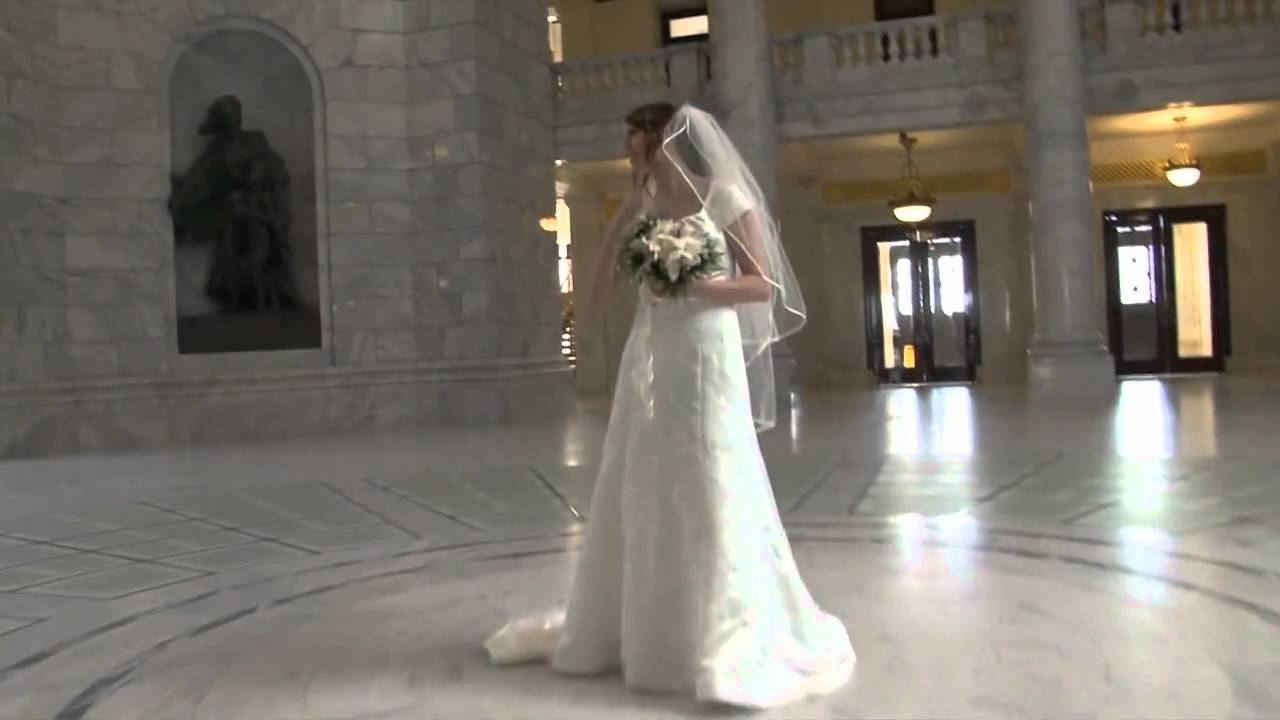 Wedding Bridal at the Utah State Capitol Building - YouTube