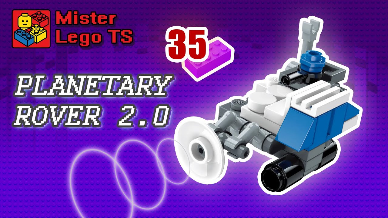 I Build Lego Planetary Rover 2.0 Minifigures Unofficial | Lego Qman ...