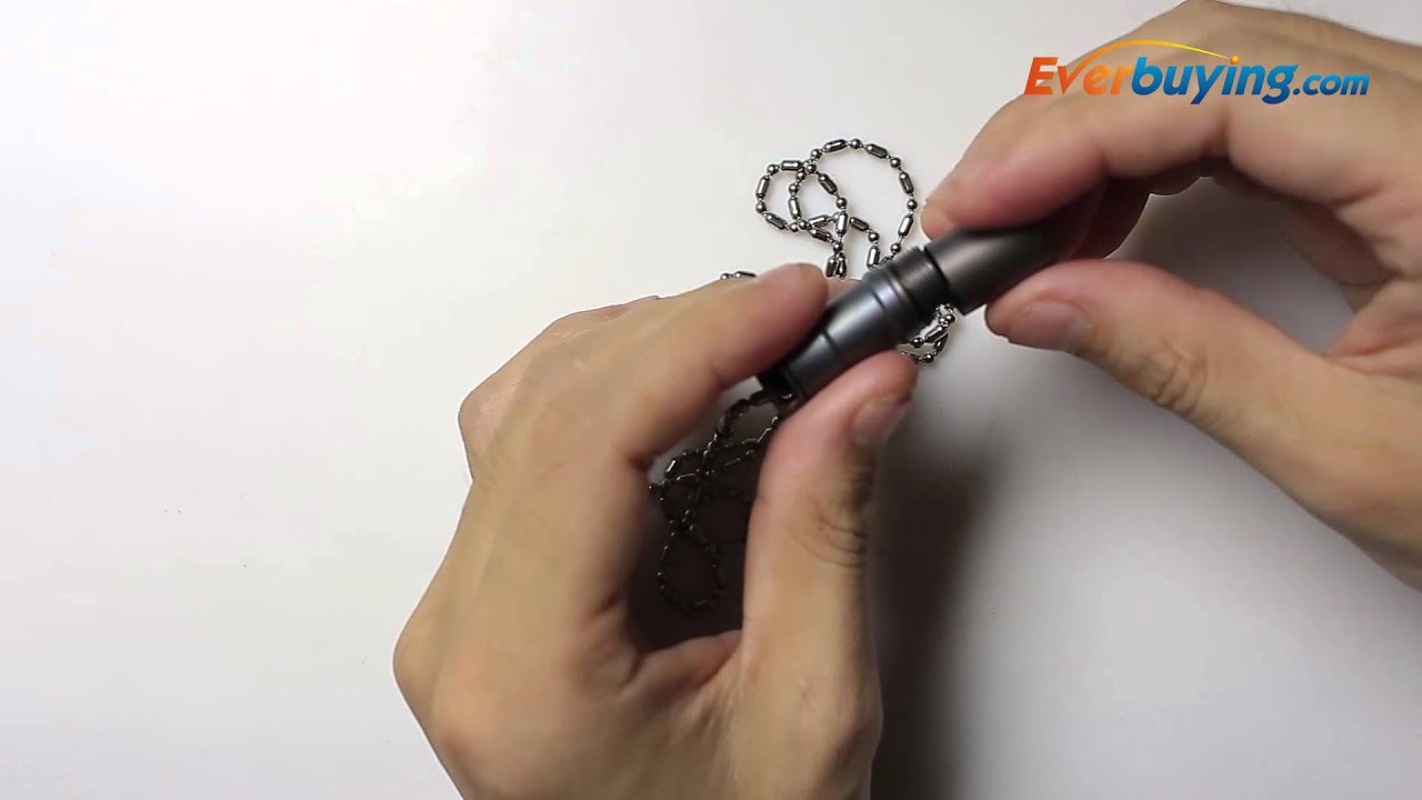 CooYoo Quantum CY 130LM Rechargeable LED Flashlight - YouTube