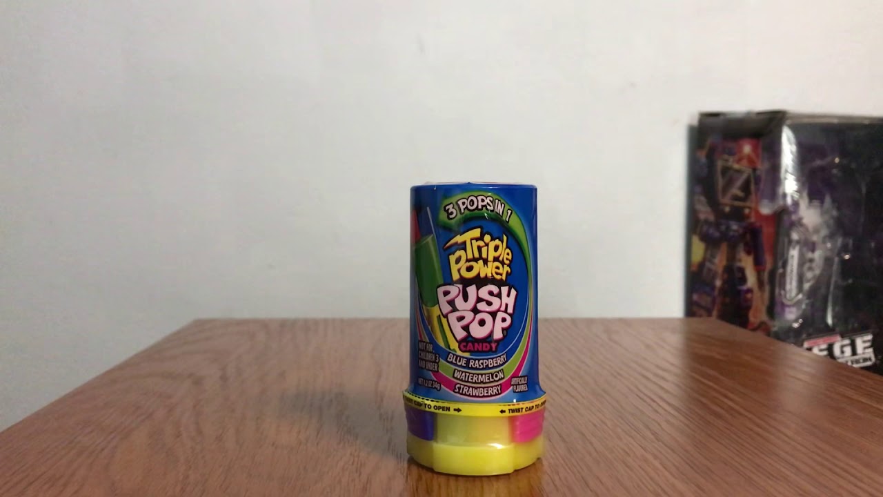Triple power push pop - YouTube