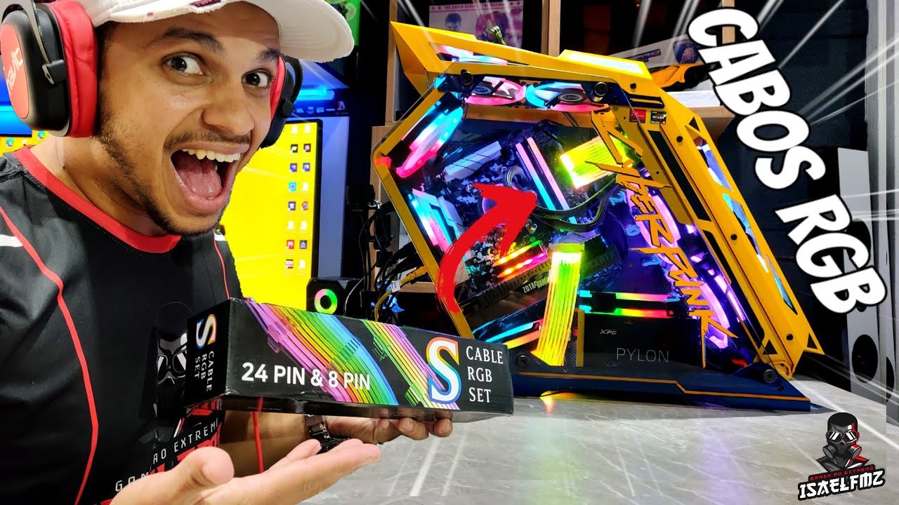 CABOS RGB 24 PINOS E 8 PINOS o mais barato do mercado /vale a pena ...