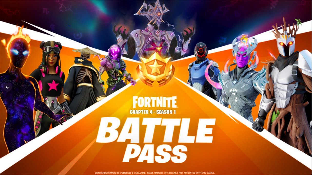 Fortnite: Chapter 4 - Season 1 | Battle Pass Skins (Full Showcase ...