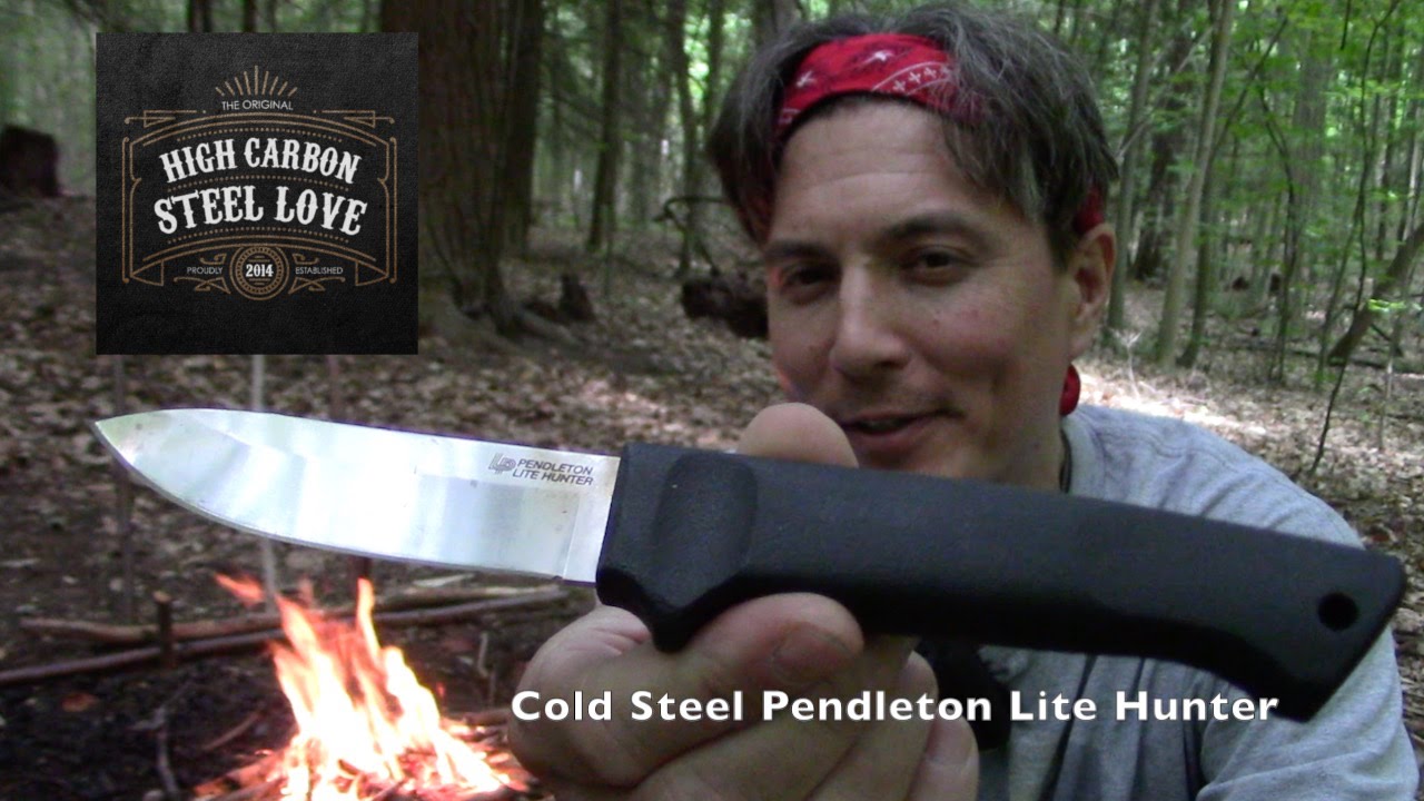 Spending the Day Bushcrafting with the Cold Steel Pendleton Lite Hunter ...