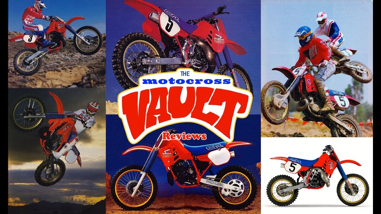 Classic Bike Review: 1986 Honda CR250R - YouTube