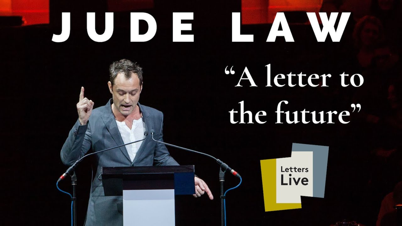Jude Law reads a letter to the future - YouTube