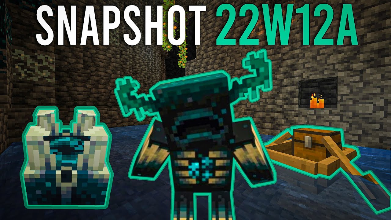 WARDEN, BOAT WITH CHEST and WATERLOGGED LEAVES | Snapshot 22w12a - YouTube