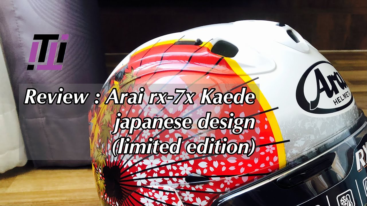 arai-rx7x-kaede-japanese-design-youtube
