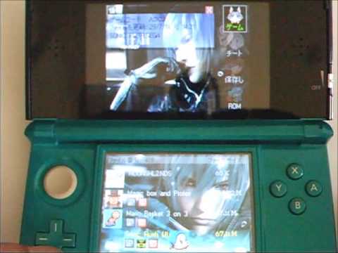 Booting the R4i SDHC RTS LITE Silver on 3DS - YouTube