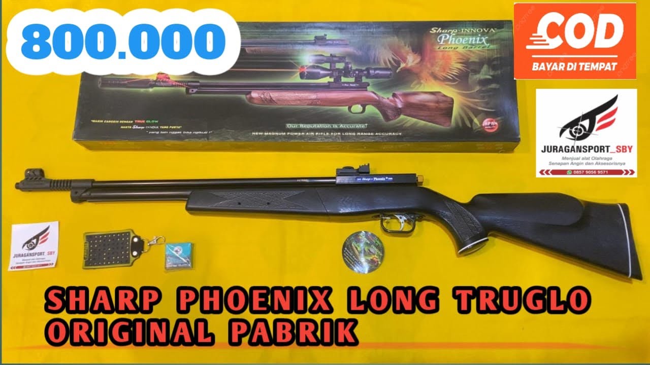 REVIEW UNIT SHARP PHOENIX LONG TRUGLO LISENSI JAPAN 800.000, CARA ORDER WA;085790569571 - YouTube
