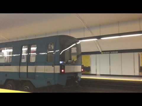A Small MR-73 RIDE on the Stm yellow line Part 1 - YouTube