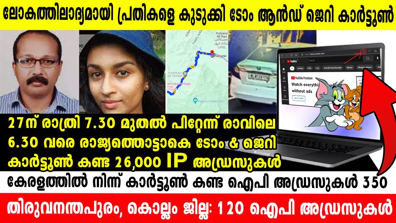 പദ്മകുമാറും മകളും പെട്ടത് ഇവിടെ , നിർണായകതുമ്പായി ടോം&ജെറി കാർട്ടൂൺ Kollam Padmakumar Anupama ...