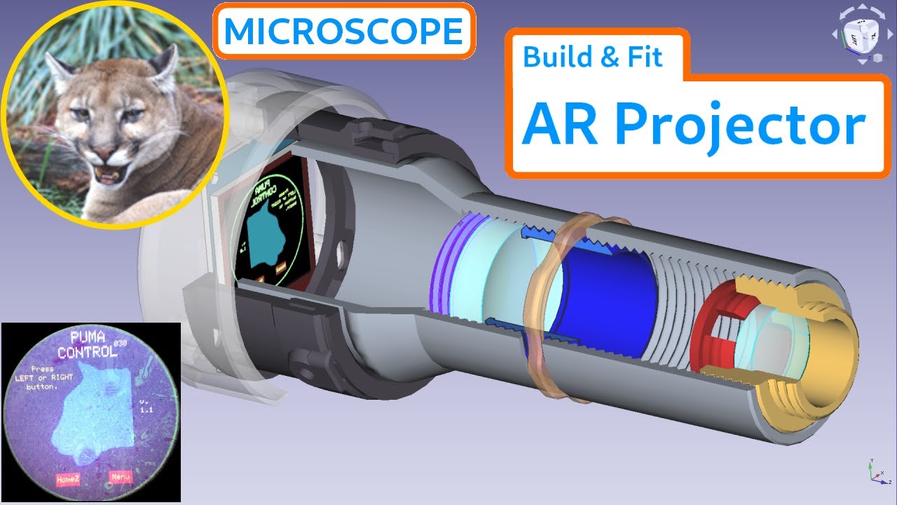 How To Build and Fit the Augmented Reality Projector of a PUMA Open ...