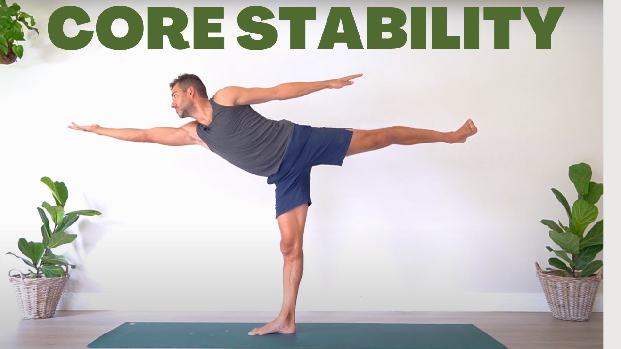 Core Stability Flow (15 min core flow) - YouTube