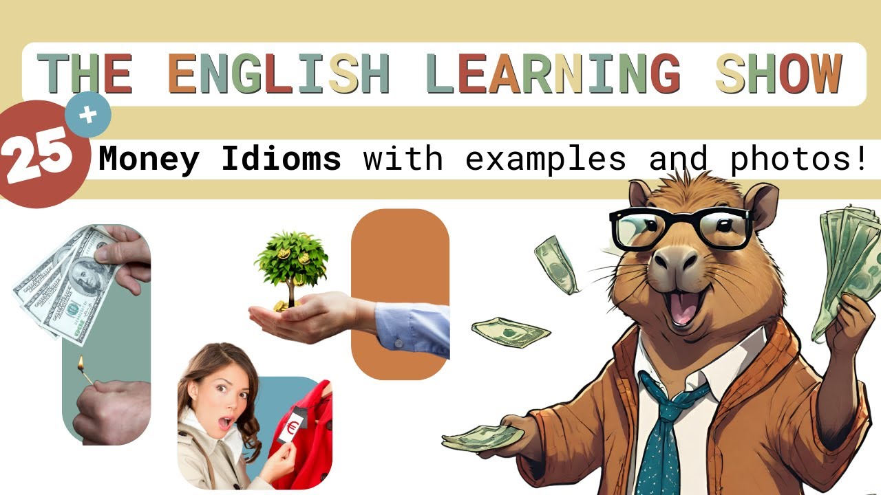 MONEY Idioms | English Expressions | Vocabulary | Examples | Photos ...