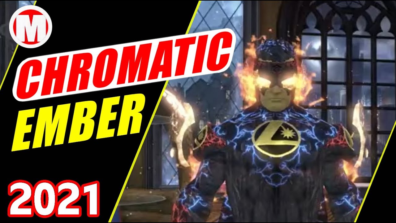 DCUO Chromatic Ember Material - YouTube