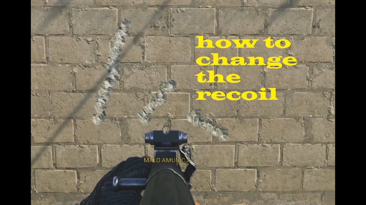 How to eliminate recoil using a script LUA - YouTube