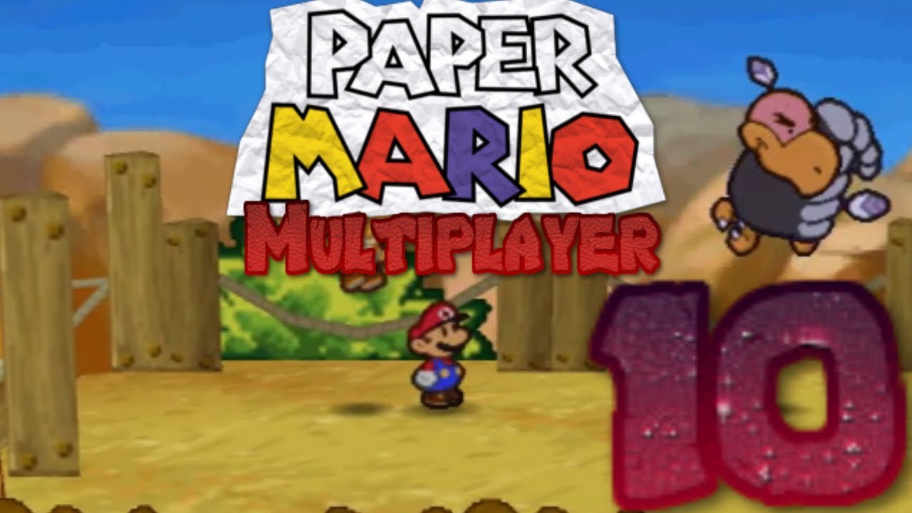 Paper Mario Multiplayer #10 | THE BIRD! - YouTube