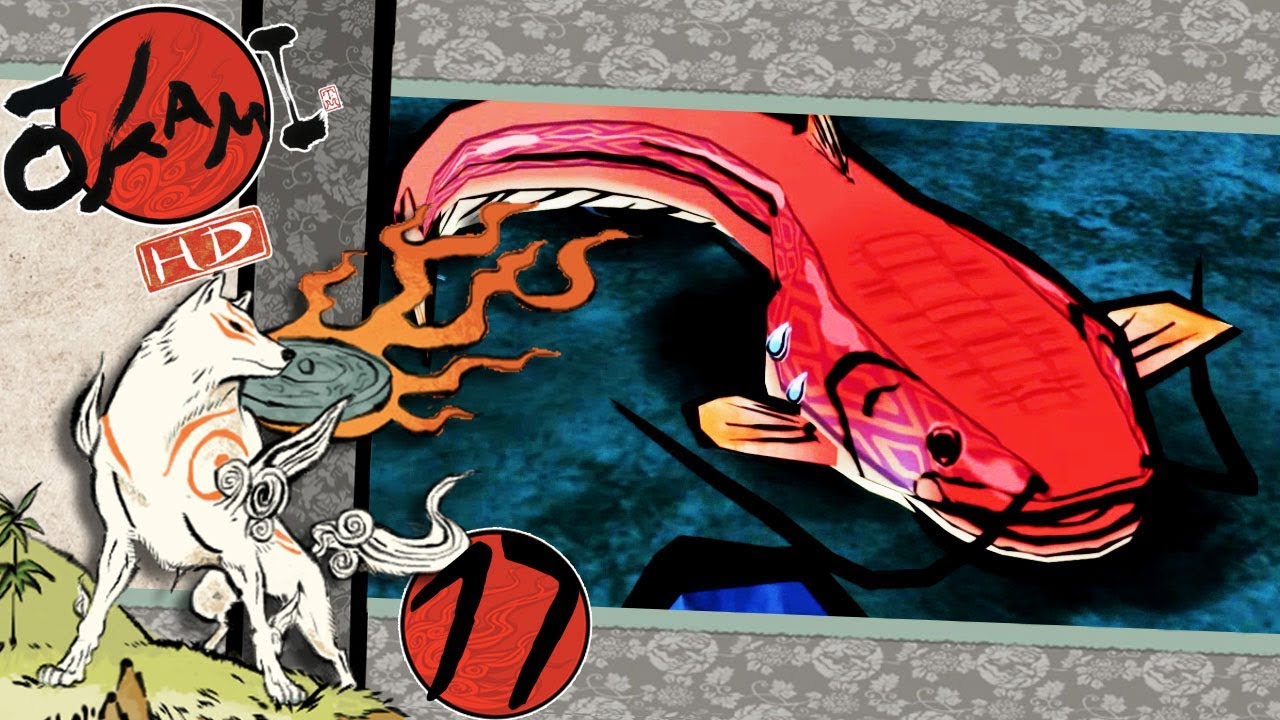 Fishing for the Moon - Let's Play Okami HD - Part 17 - YouTube