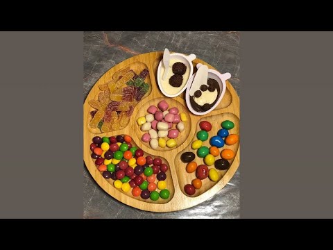 Filling platter with Oreo, Pringles, Candy, Chocolate, Cookies, Cake ...
